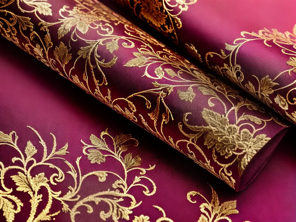 Brocado: Luxo e Elegância em Tecidos