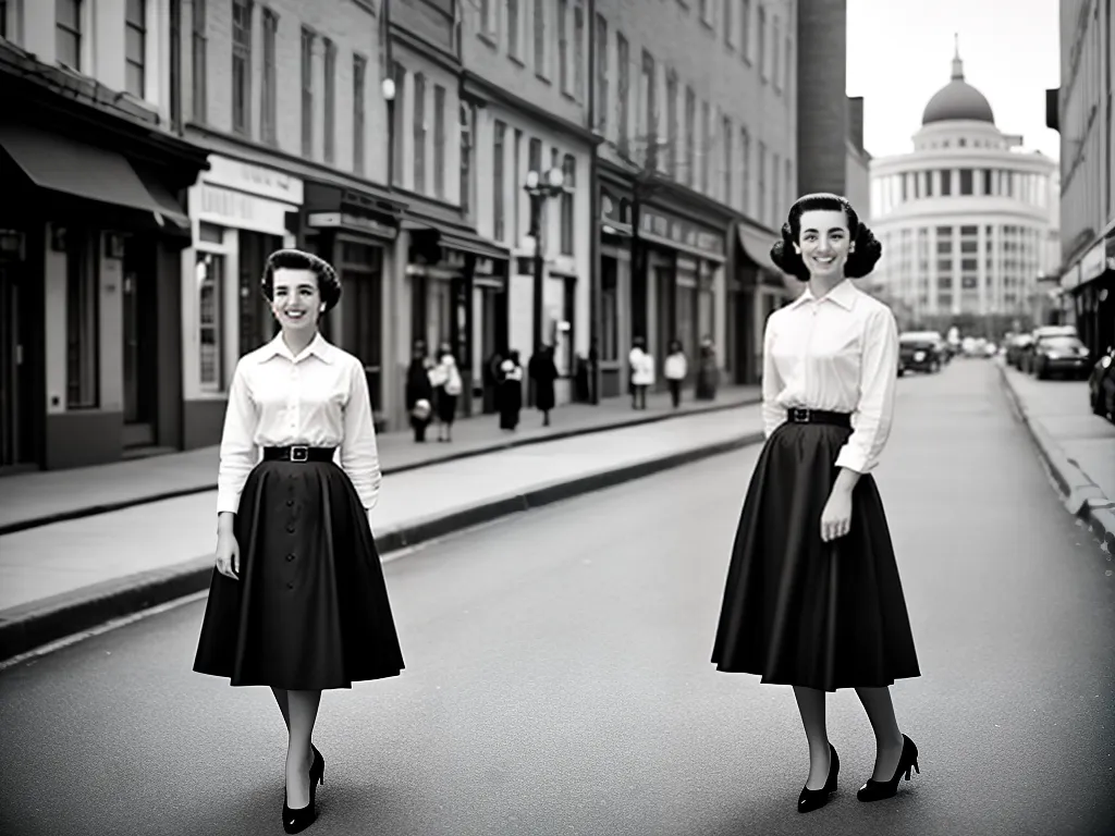 Reinventando a Moda Retrô com Saia