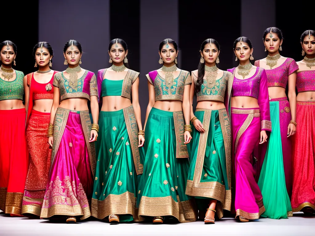 Moda Indiana: Influência Global em Destaque