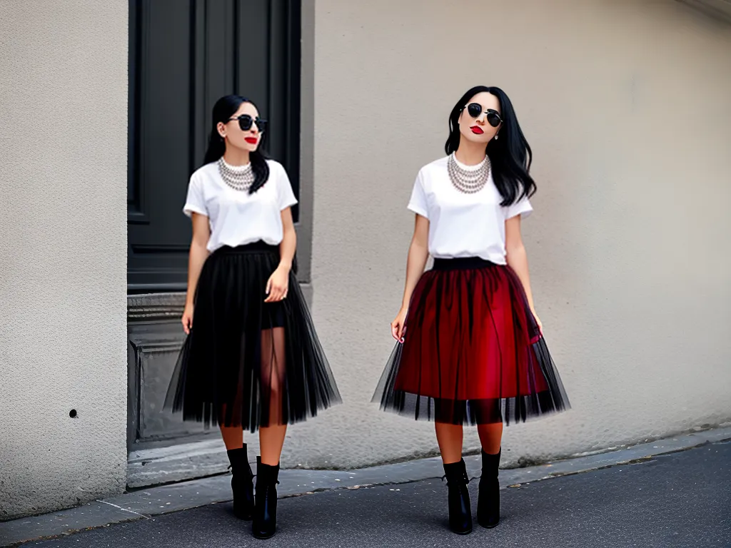 Look Deslumbrante com Peças em Tule